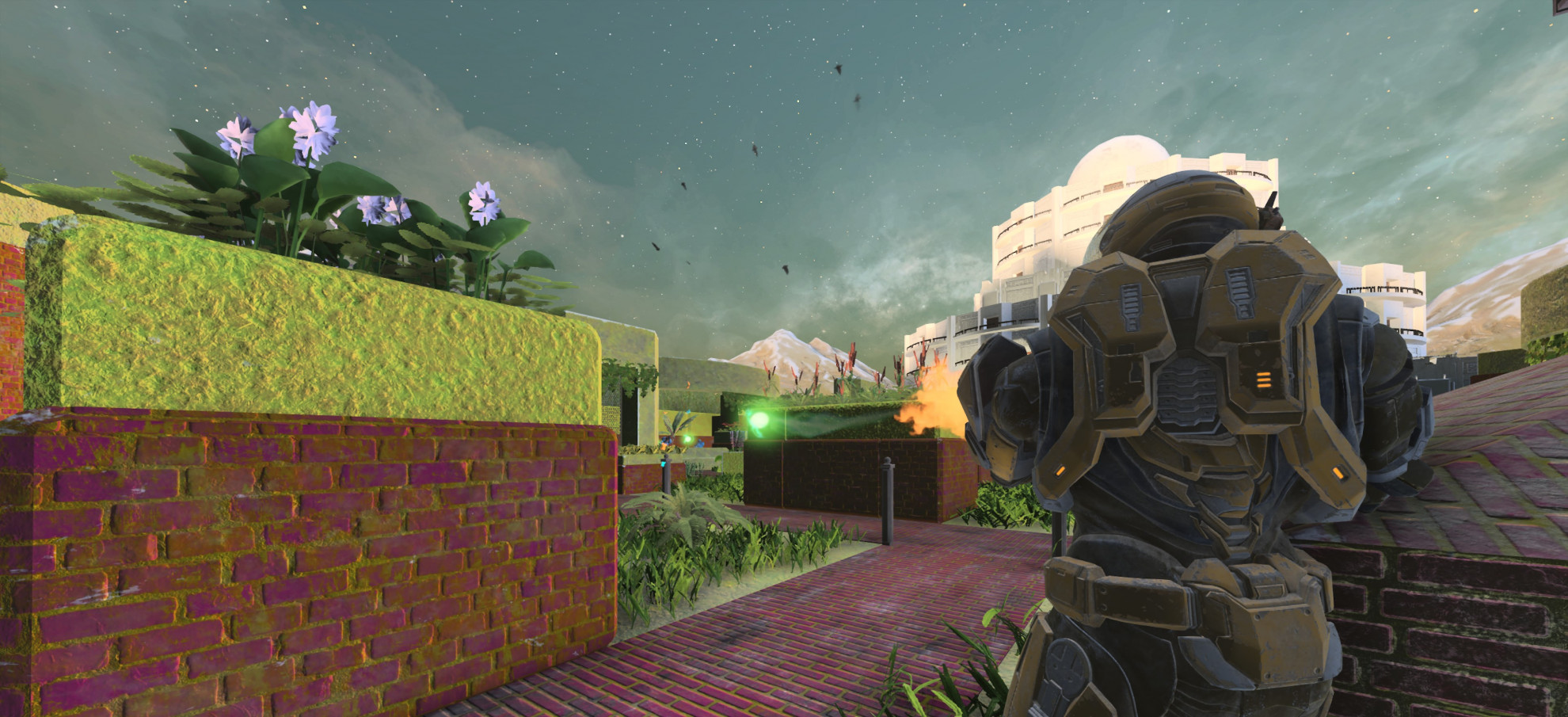 Paintball Hedge Maze | Map | Forgera